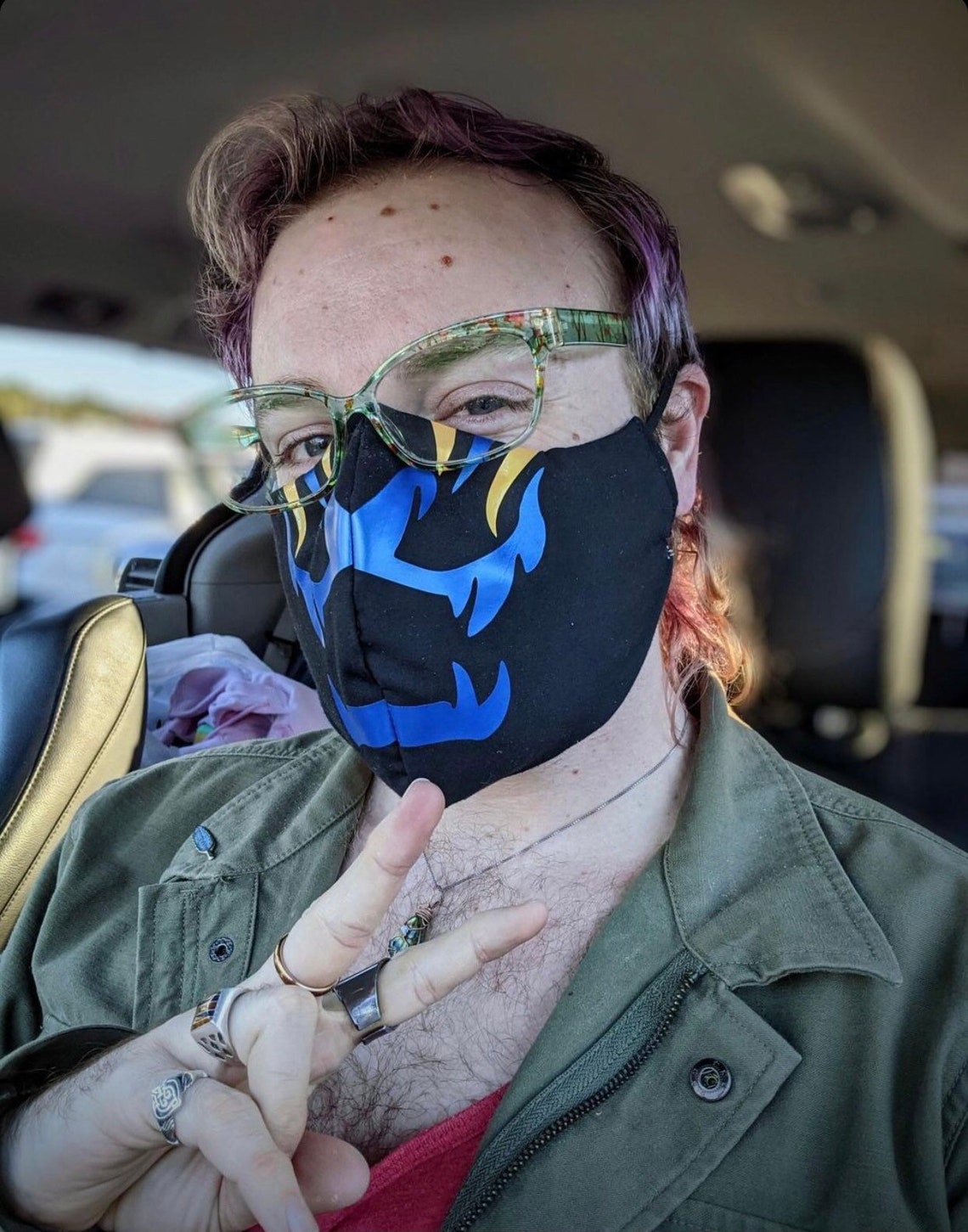 KDA All Out Akali Tiger Helmet HTV Face Mask made to Order - Etsy