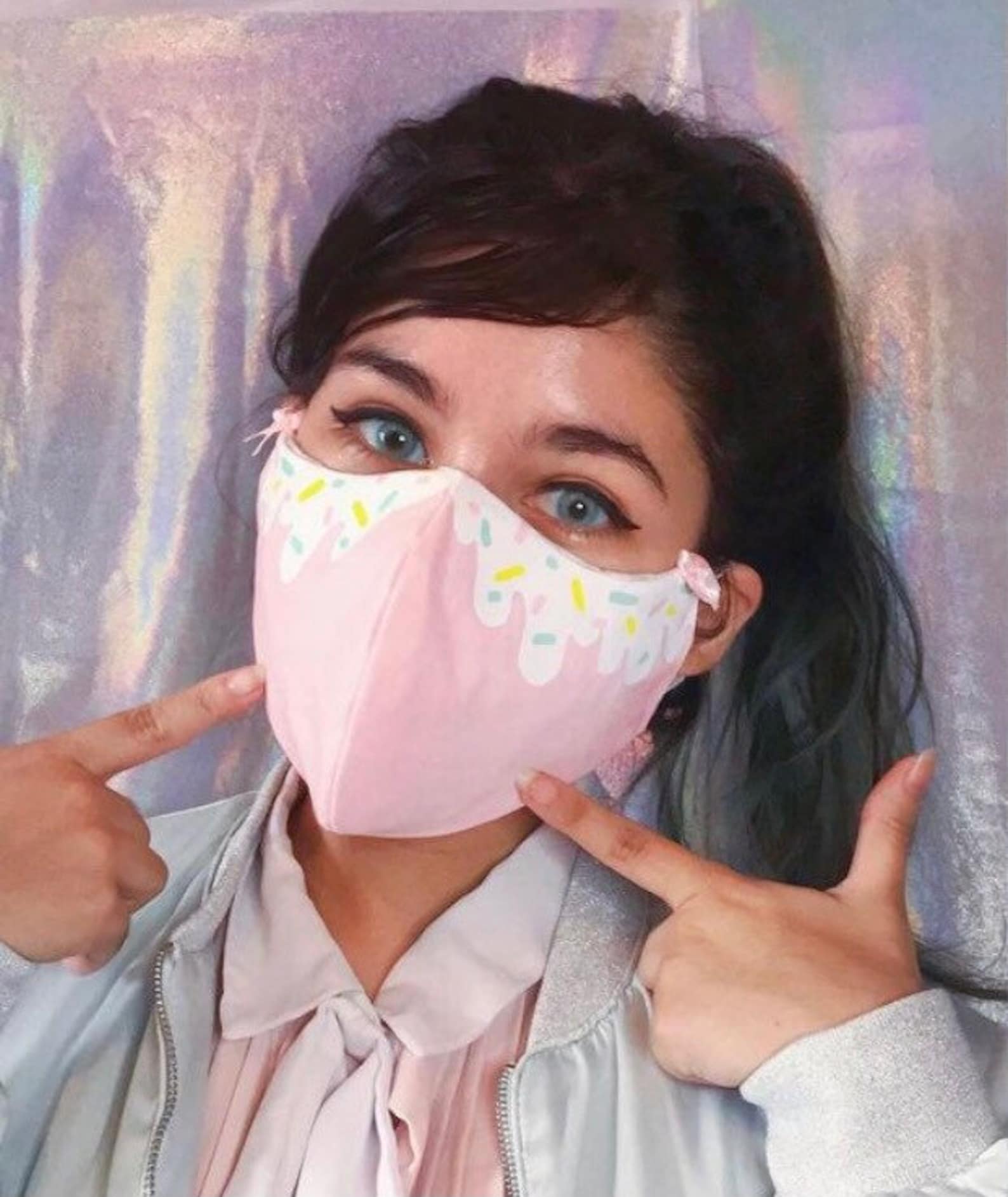 Melty Sundae HTV Face Mask *made to Order* - Etsy