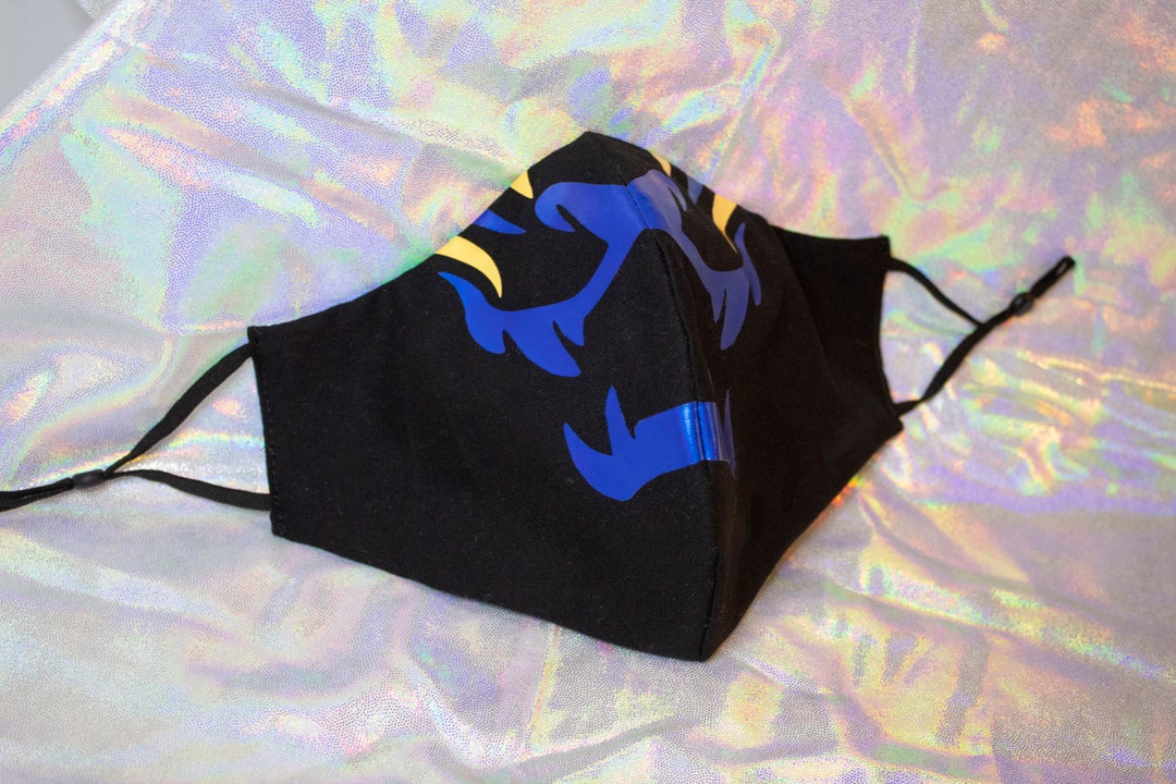 KDA All Out Akali Tiger Helmet HTV Face Mask *made to Order* - Etsy