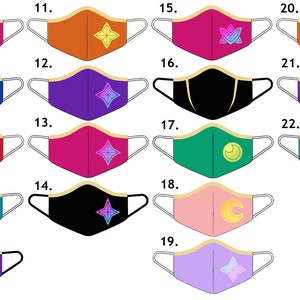 League of Legends Star Guardians Face Masks *made to Order* - Etsy