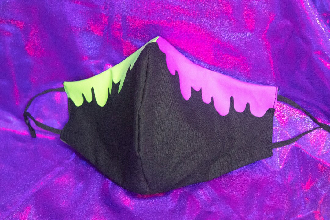 Melty Slime HTV Face Mask *made to Order* - Etsy