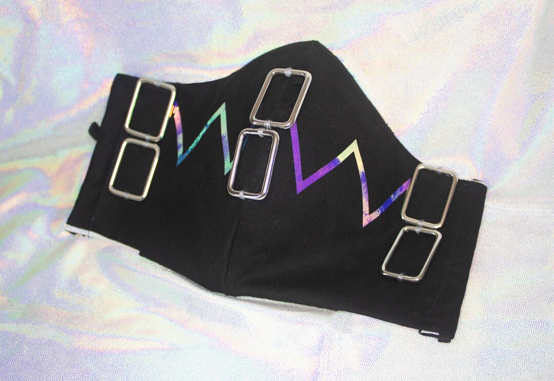 PROMARE Mad Burnish Lio HTV Specialty Face Mask *made to Order* - Etsy