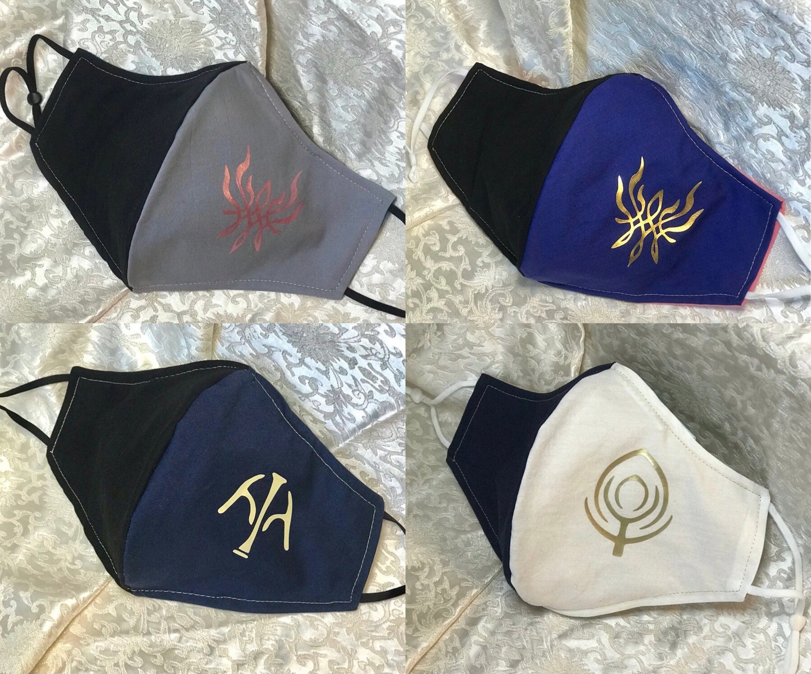 Fire Emblem Three Houses Character Crest HTV Face Masks made | Etsy