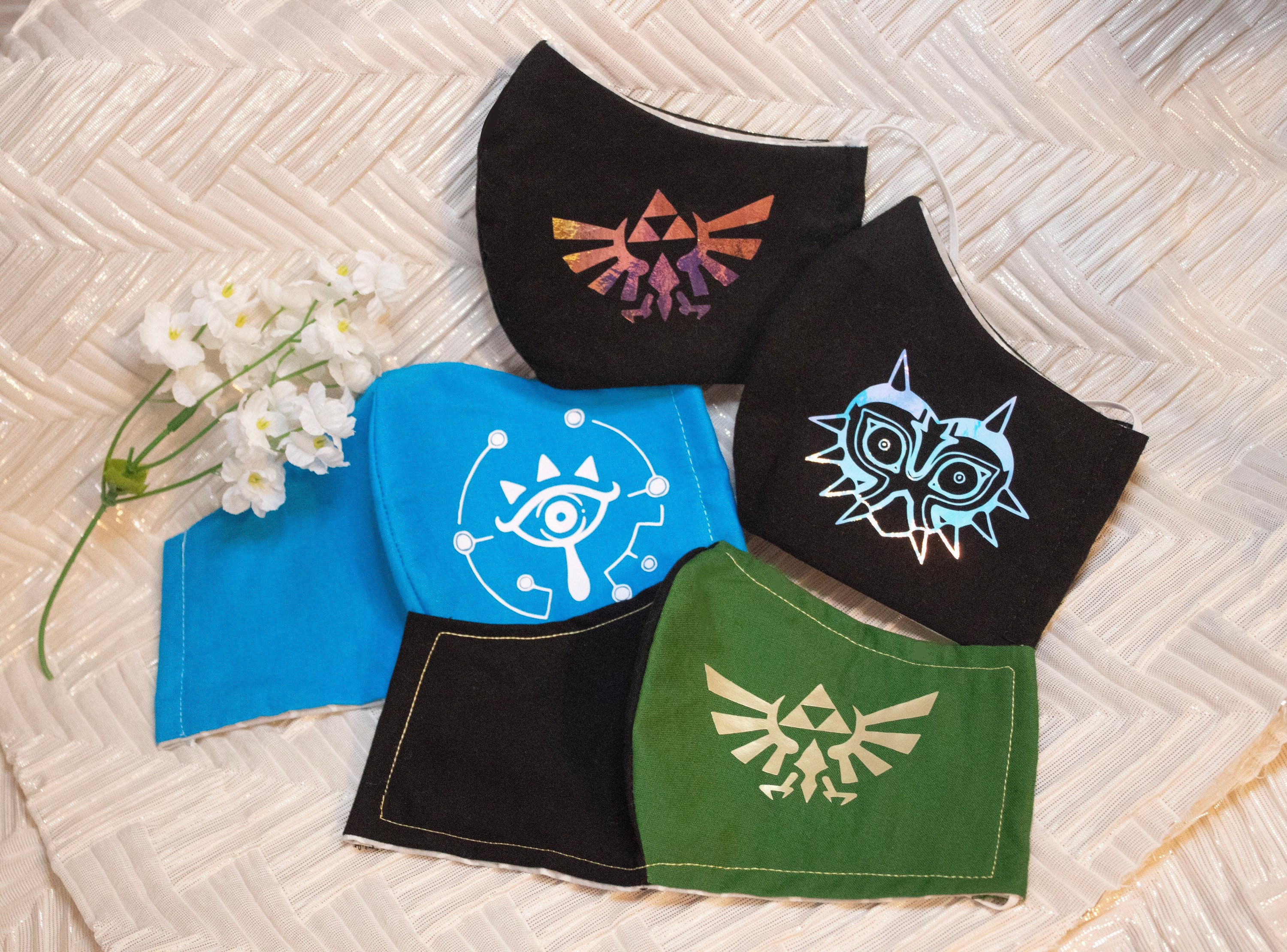 Legend of Zelda HTV Face Masks made to Order | Etsy