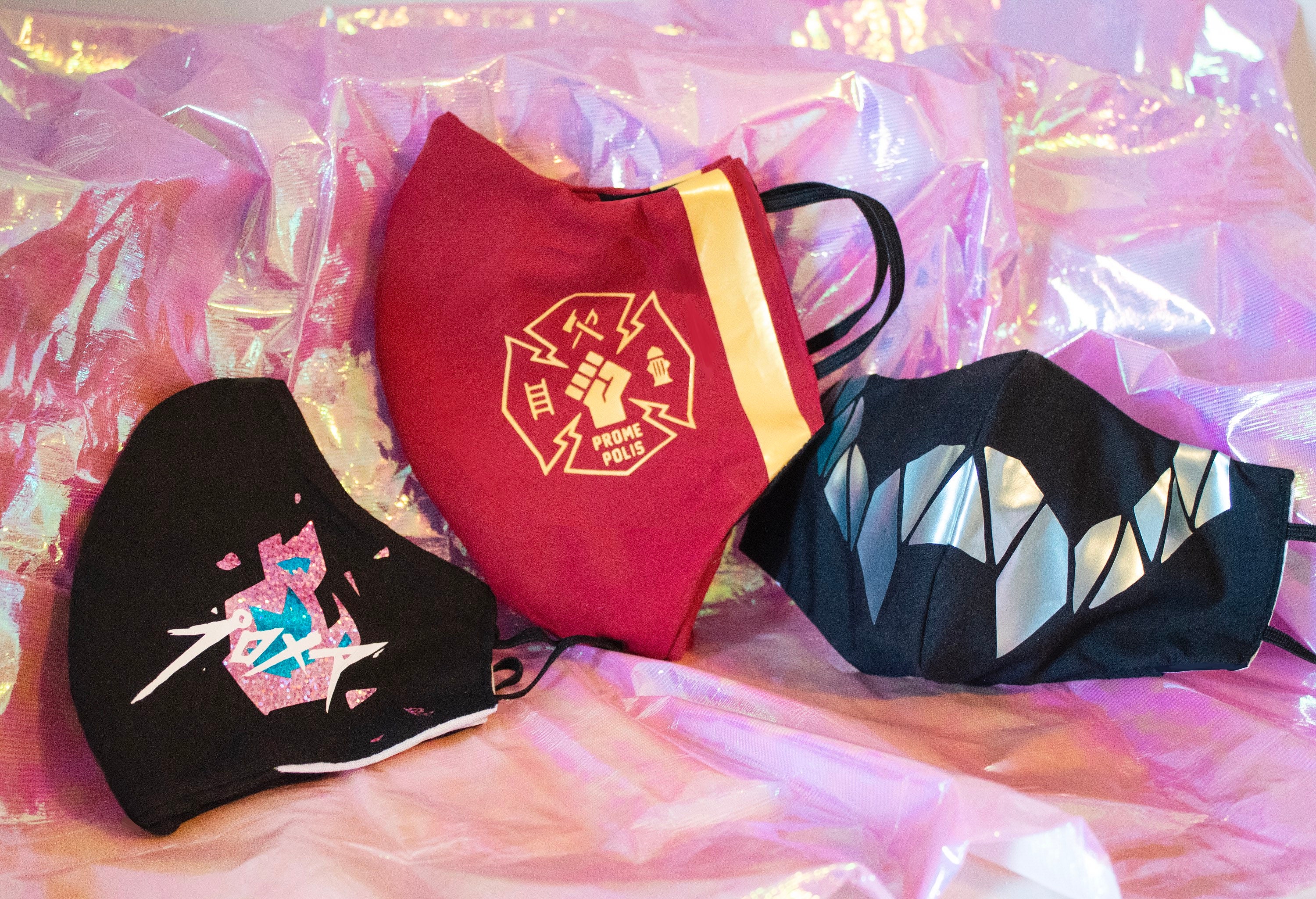 PROMARE Mad Burnish Burning Rescue HTV Face Masks made to - Etsy