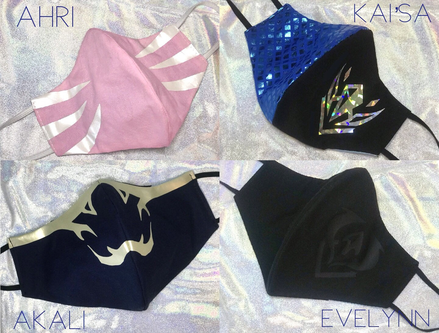 KDA Inspired HTV Face Mask made to Order | Etsy Canada