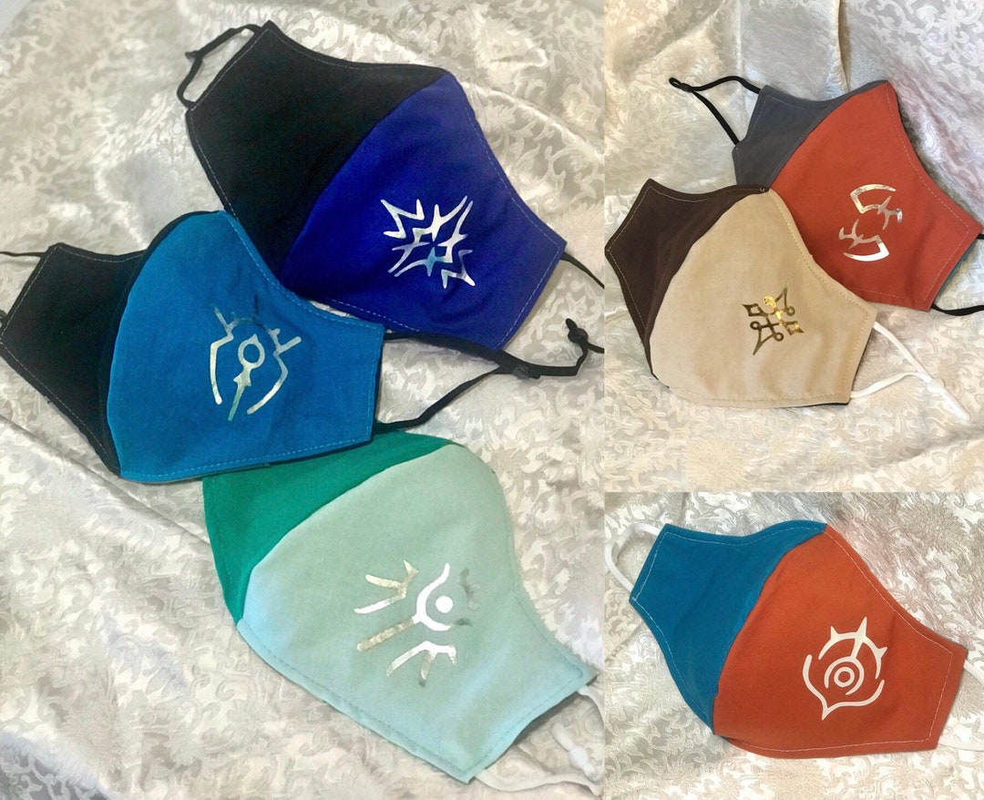 Fire Emblem Three Houses Character Crest HTV Face Masks *made to Order ...