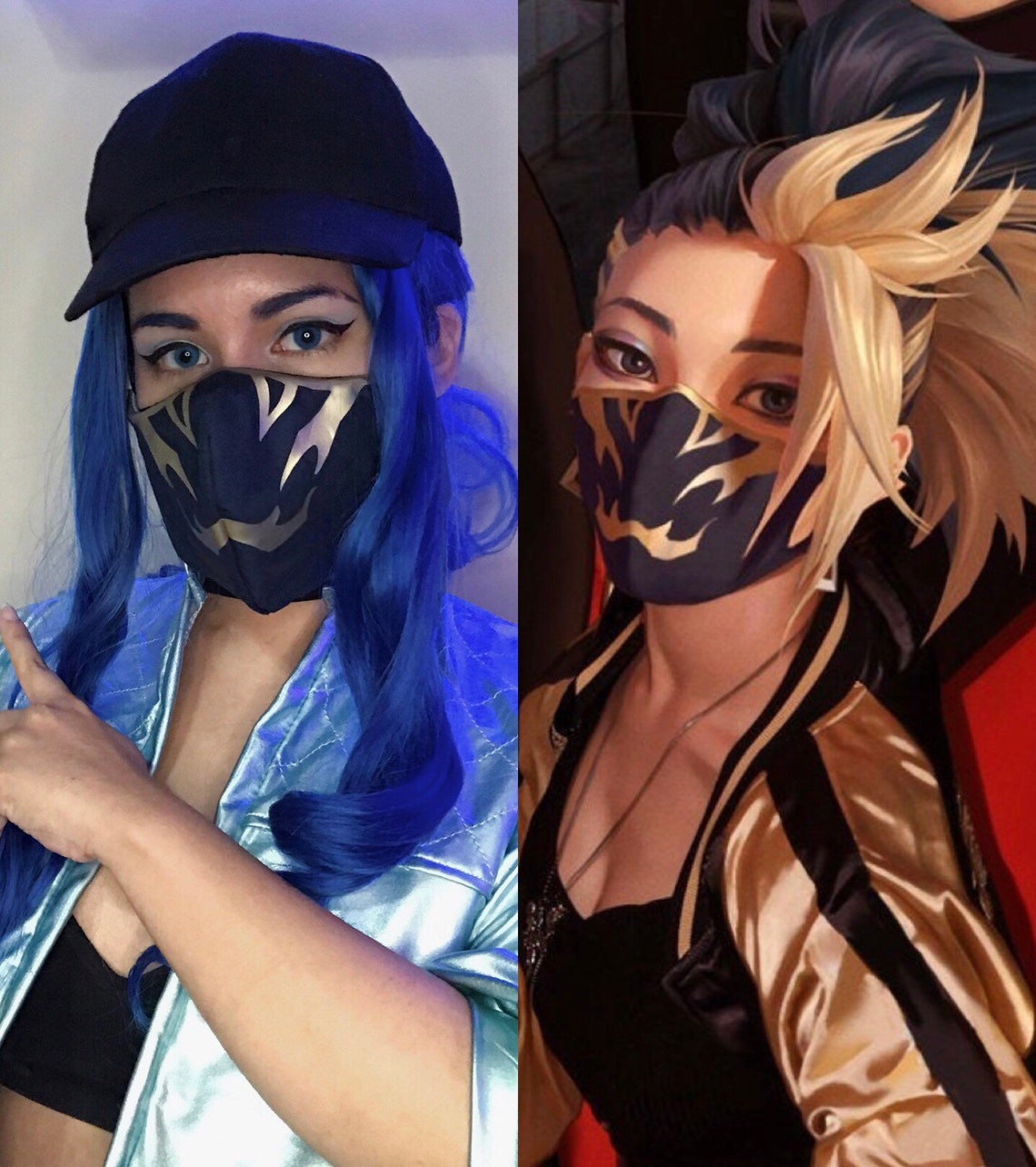 KDA Inspired HTV Face Mask made to Order - Etsy