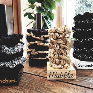 Scrunchie Stand, Scrunchie Holder, Scrunchie Storage, Hair Ties, Hair ...