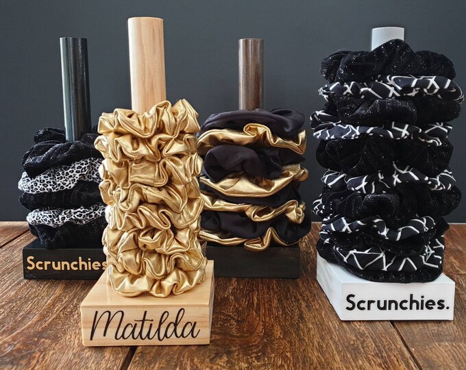 Scrunchie Stand, Scrunchie Holder, Scrunchie Storage, Hair Ties, Hair ...