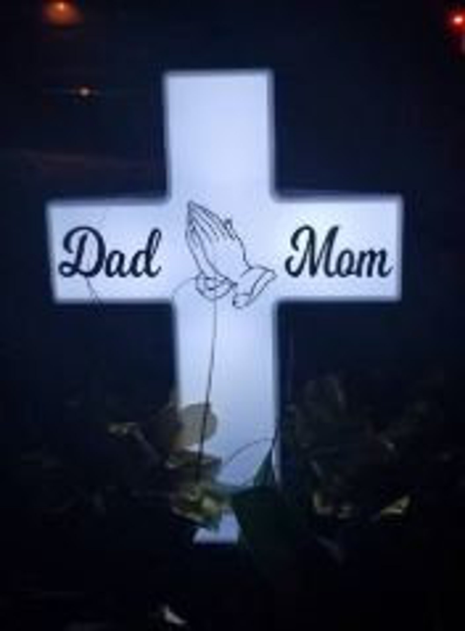 Solar Lighted Cross - Etsy