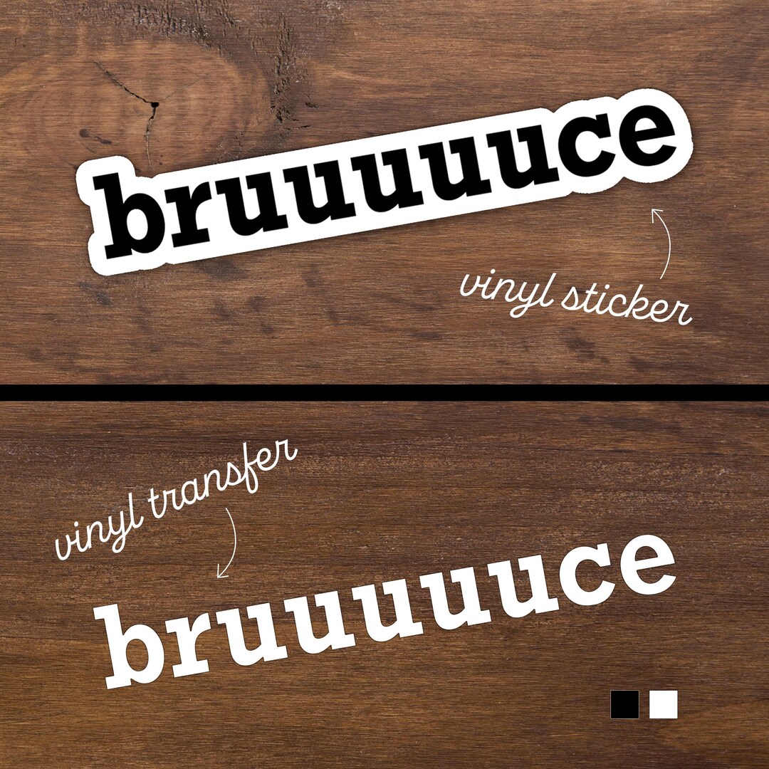 Bruce Springsteen | Bruuuuuuce Sticker & Transfer | High-quality, Die ...