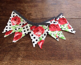 Polka Dot Bunting | Etsy