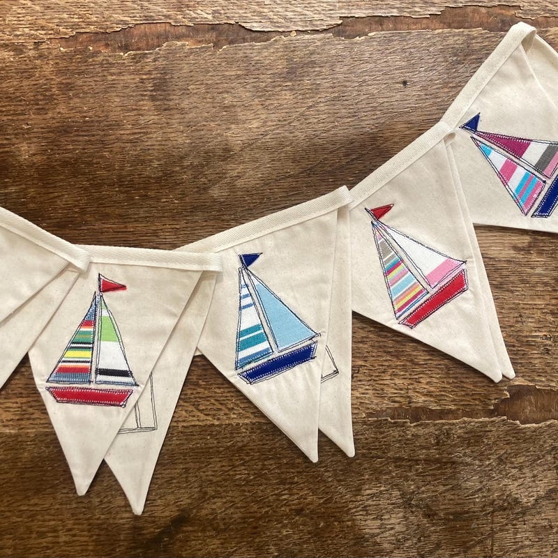 Cotton Bunting Beach - Etsy UK
