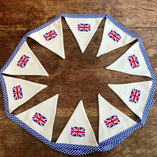Gingham Bunting - Etsy