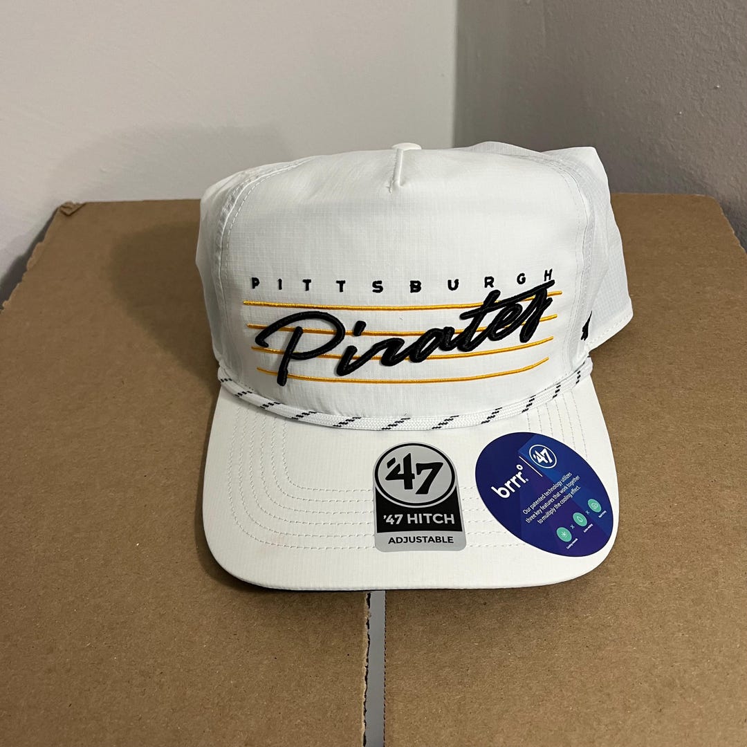 NWT Pittsburgh Pirates Snapback Hat Script Logo Mlb Baseball - Etsy