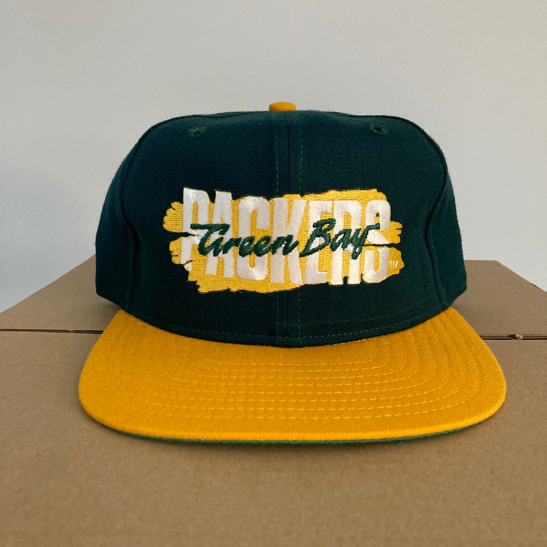 Vintage Green Bay packers snapback hat cap 90s jersey logo nfl 80s ...