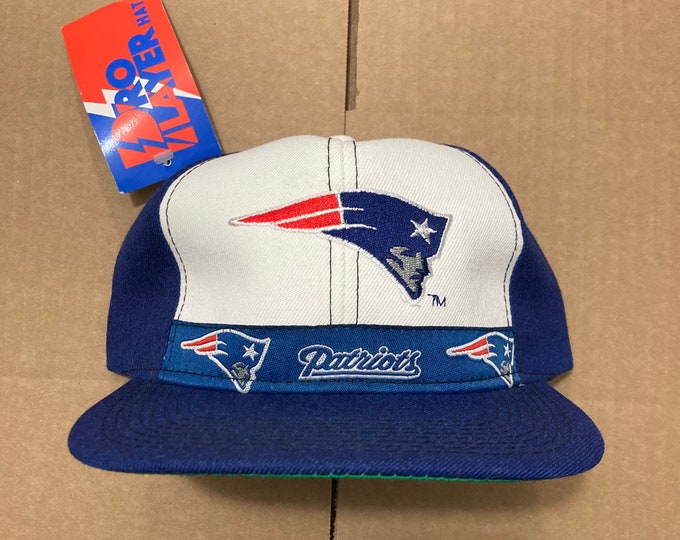NWT Vintage New England Patriots Snapback Hat Cap 90s - Etsy
