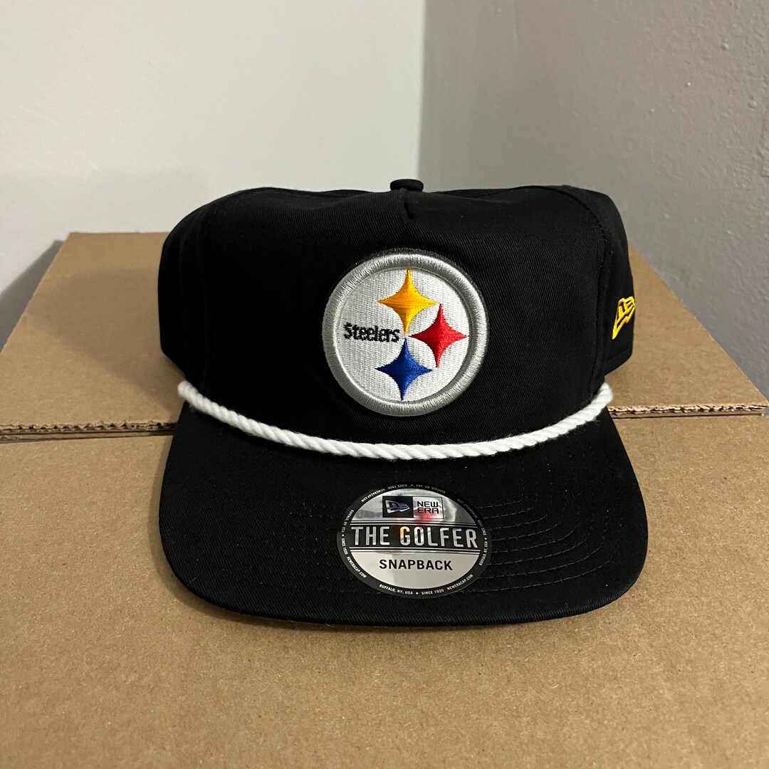 NWT Pittsburgh Steelers Snapback Hat Cap 90s Jersey Logo New Era - Etsy
