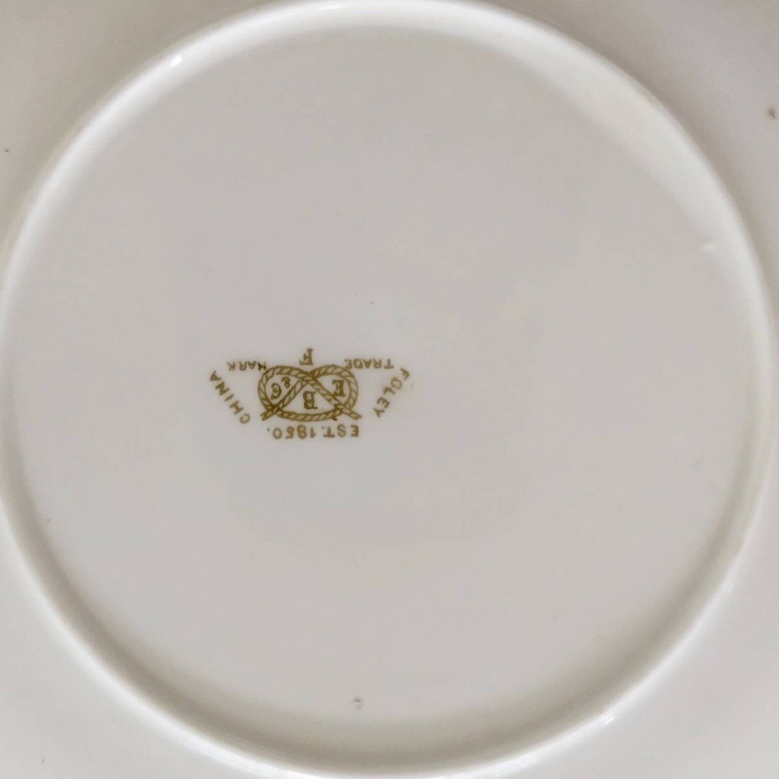 Antique E.B. Foley Bone China Cake Plate Hand-decorated Blue - Etsy