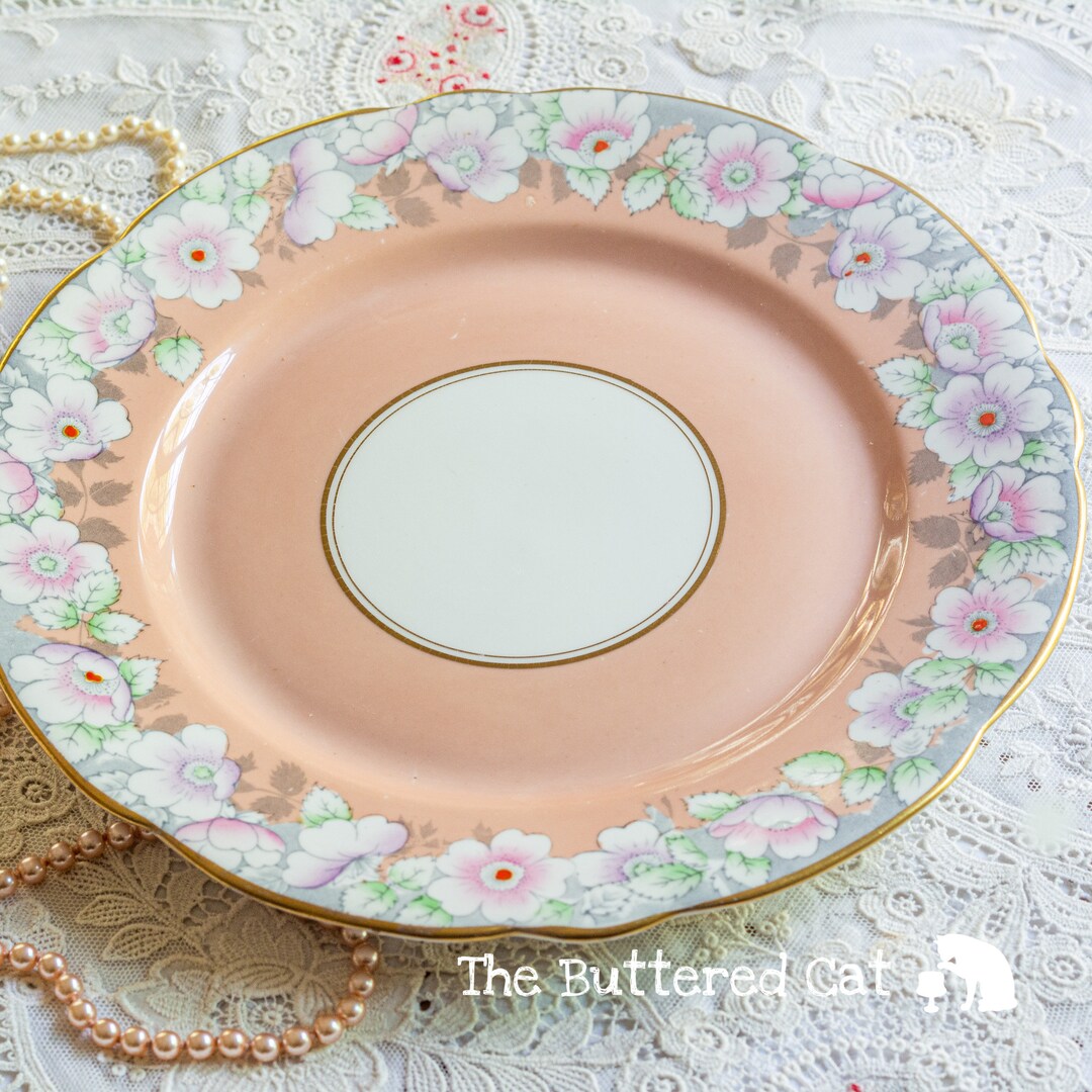 Stunning Vintage Royal Stafford Dinner Plate, Hand-decorated - Etsy