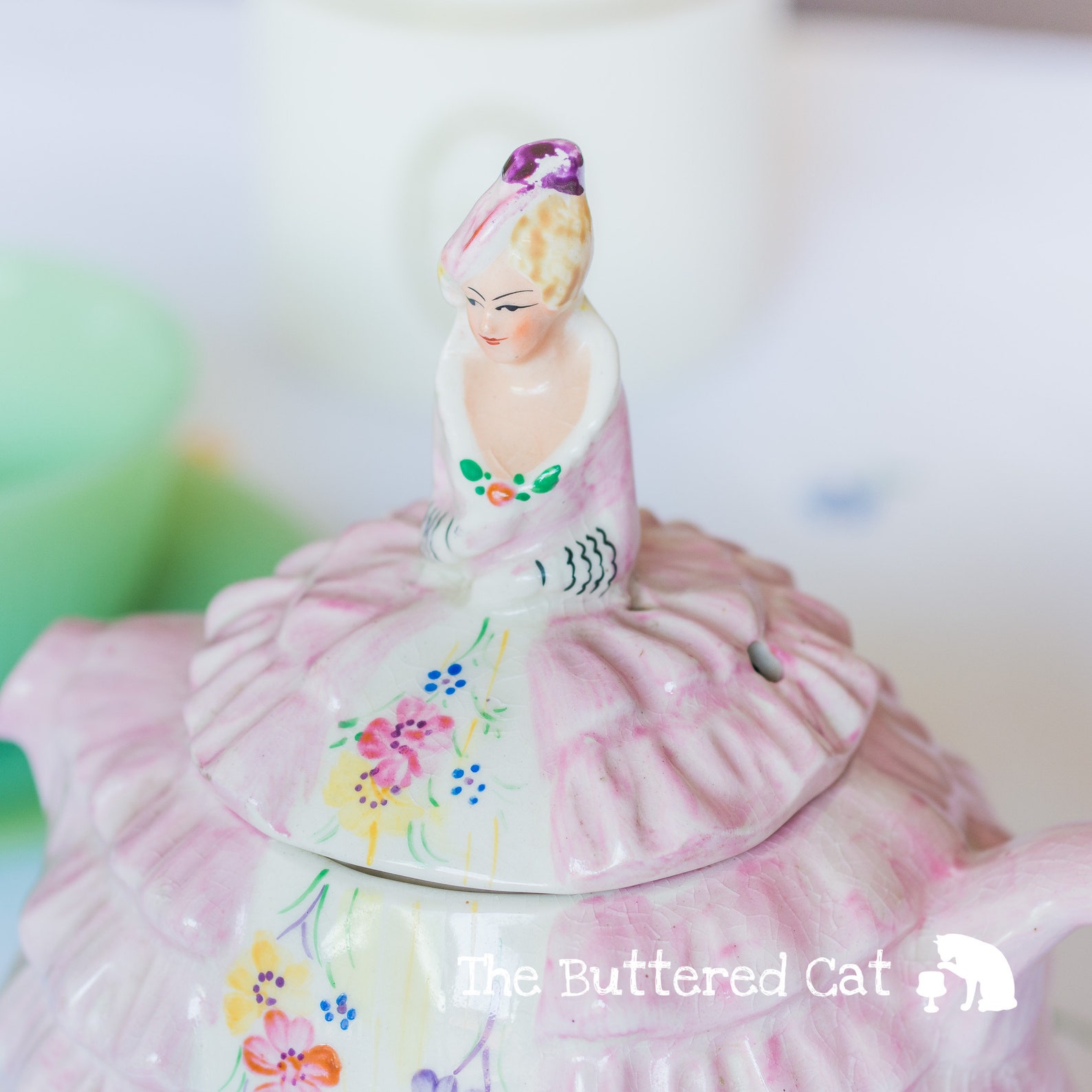 Antique 1920s/30s Sadler Ye Daintee Ladyee Teapot Rare Pink - Etsy