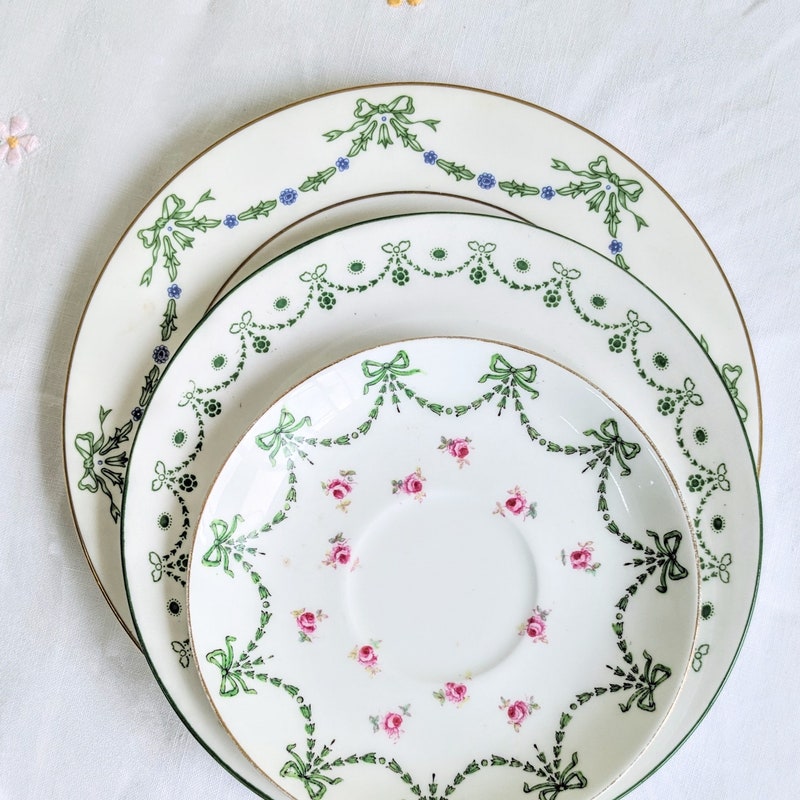 Antique China Plates - Etsy