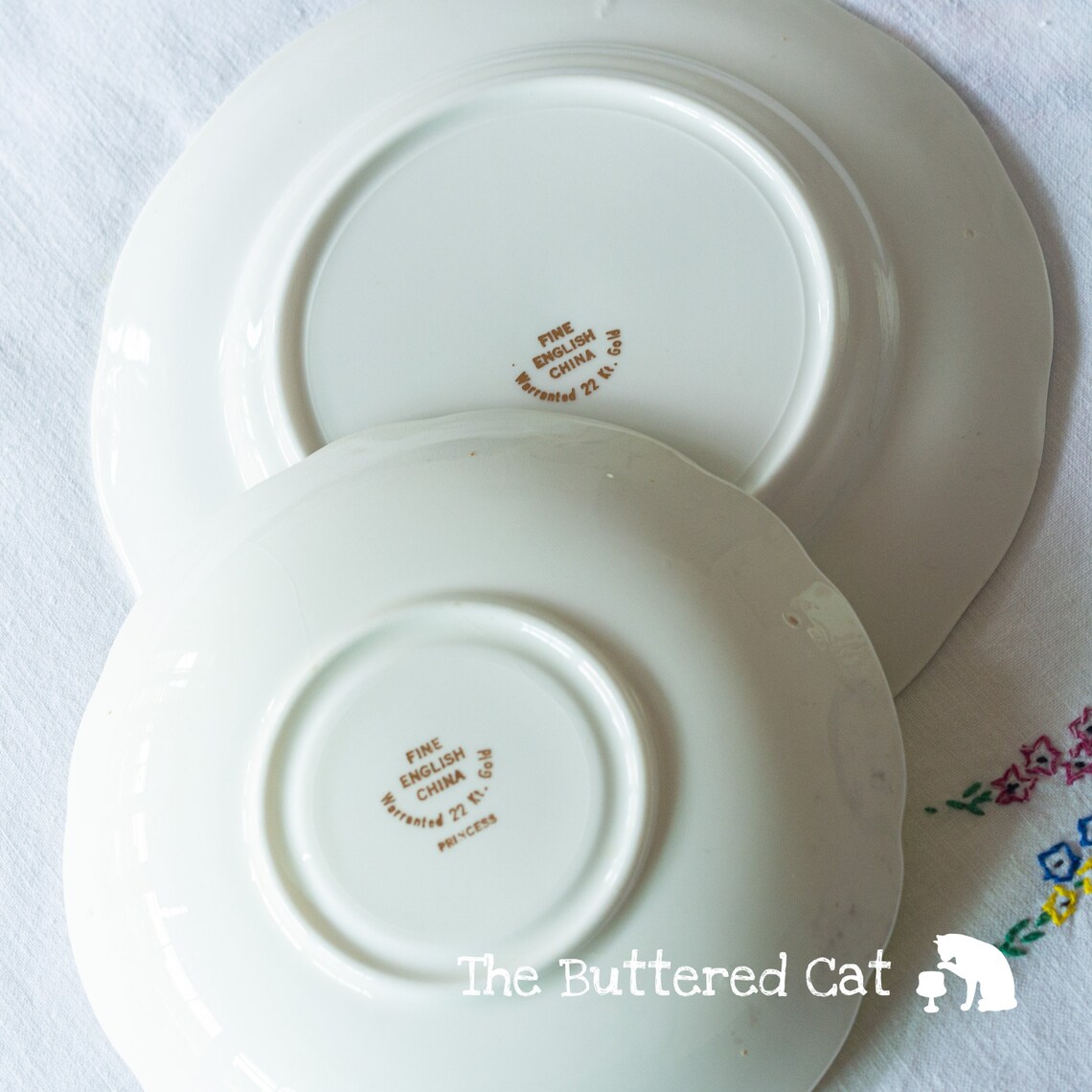 Pretty Pastel Green Vintage Bone China Tea Trio in the ' - Etsy