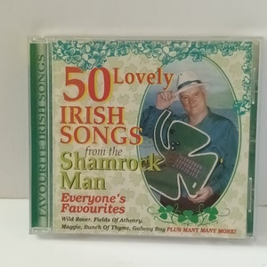 50 Lovely Irish Songs -the Shamrock Man CD 1999 - Etsy Australia