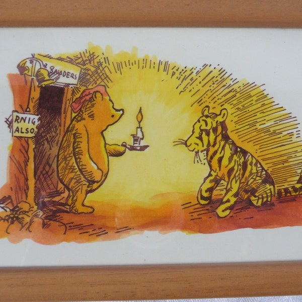 Winnie the Pooh Postcard Frame - Etsy