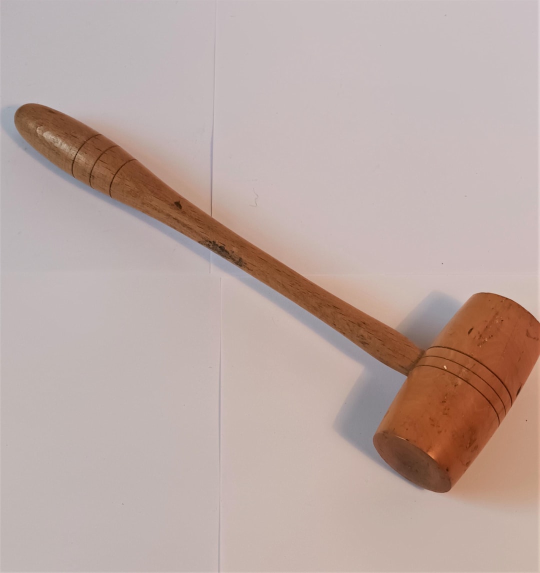 Solid Wooden Mallet Auction Gavel Hammer 25cms 10" - Etsy