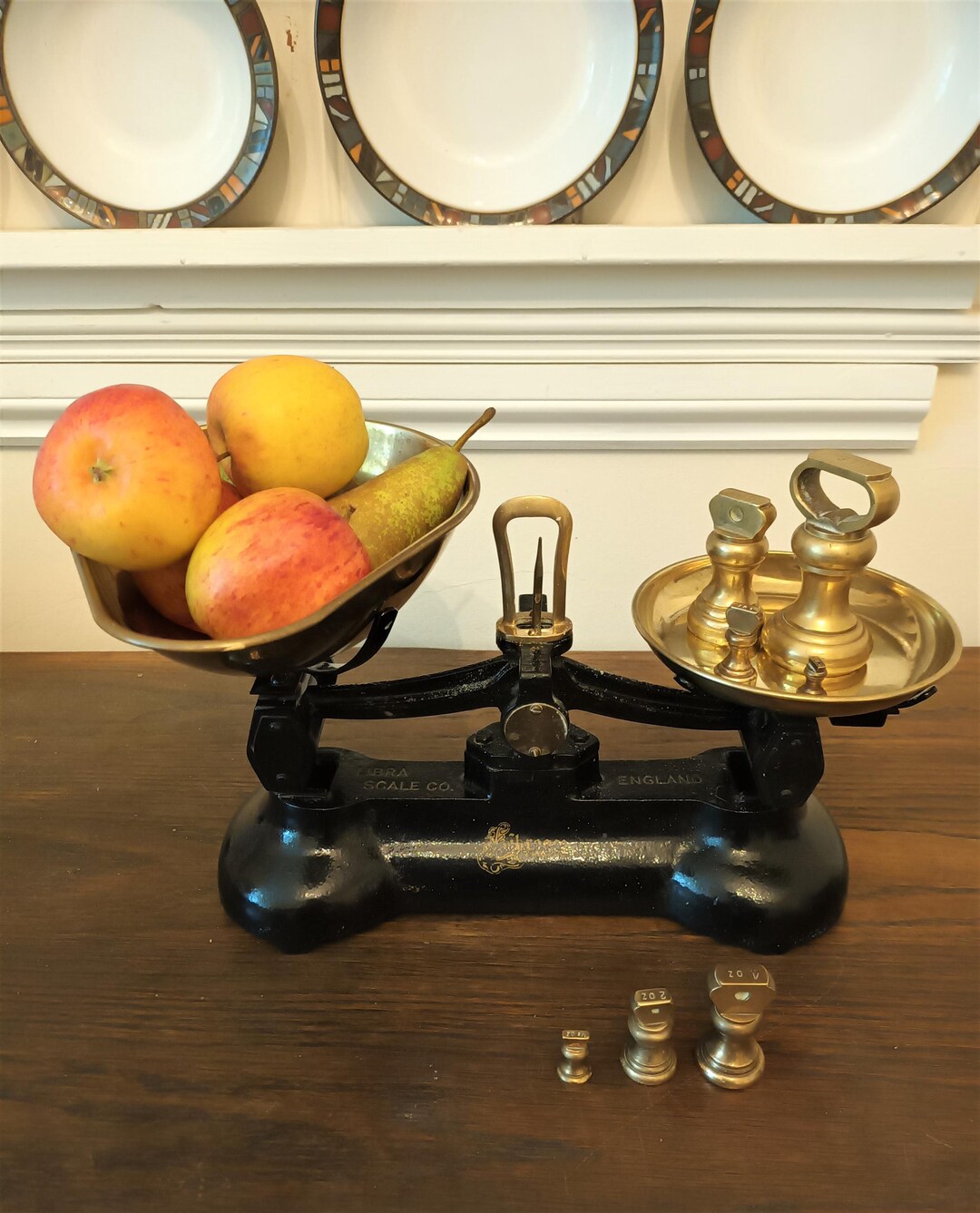 SALE: Mid 20thc Trad Kitchen Scales Labresco Libra Scale Co Cast Iron ...
