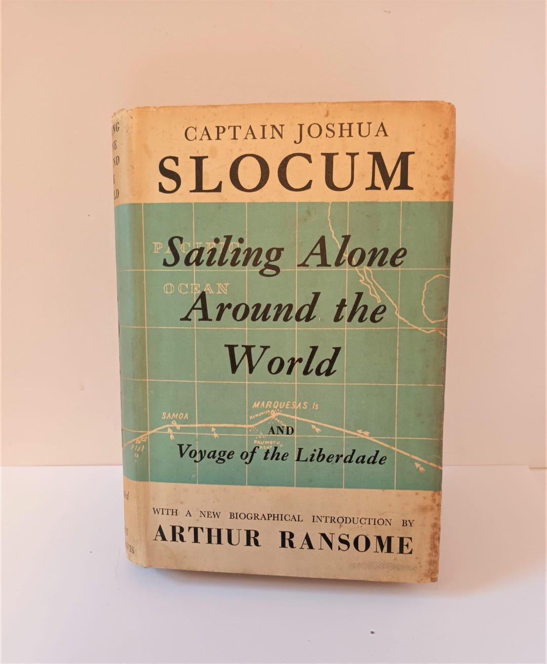 1948 Ed. Sailing Alone Around the World Captain Joshua Slocum Voyage of ...