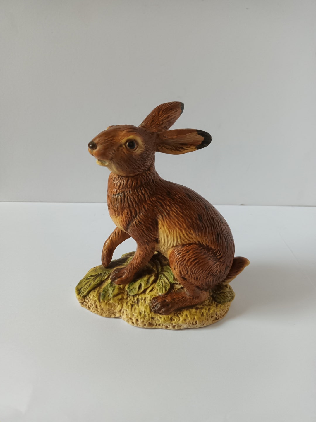German Ceramic Brown Hare Figurine 14cms 5 1/2" - Etsy