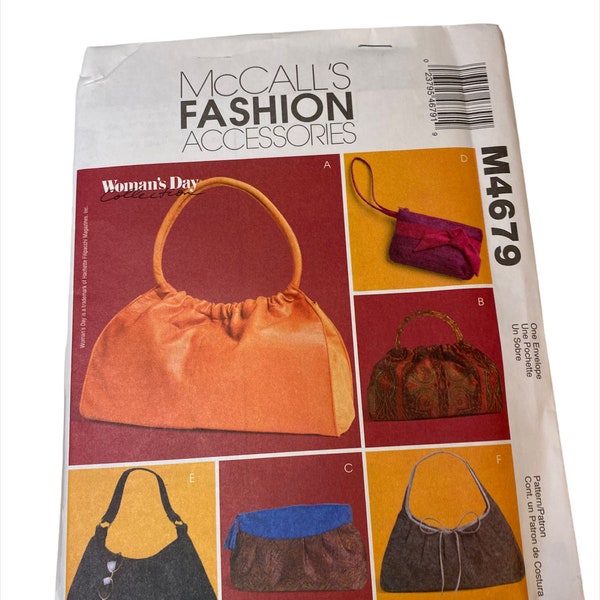 Mccalls Purse Pattern - Etsy