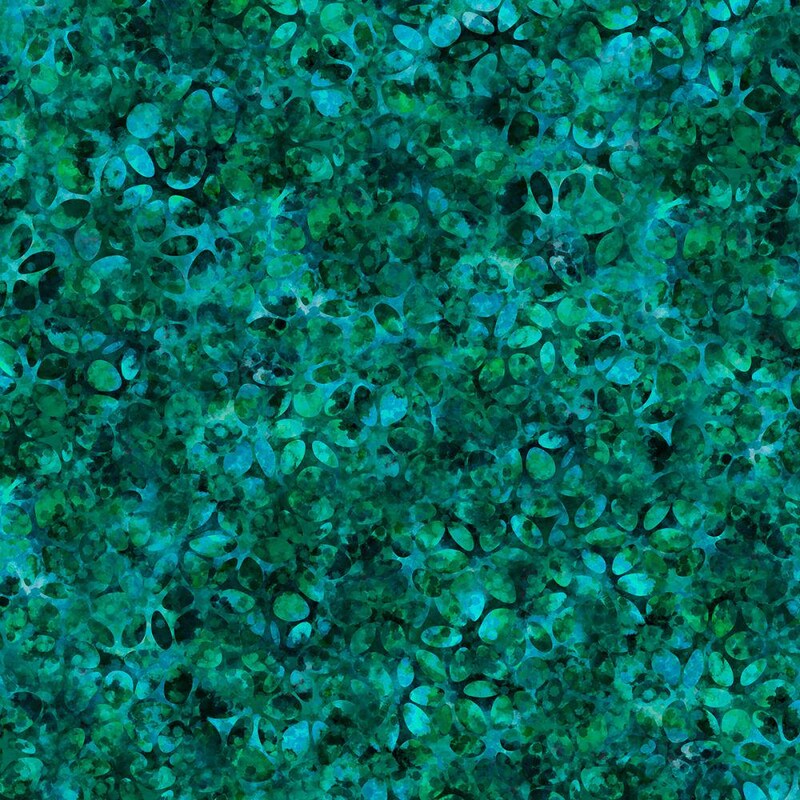 Teal Quilt Fabric - Etsy