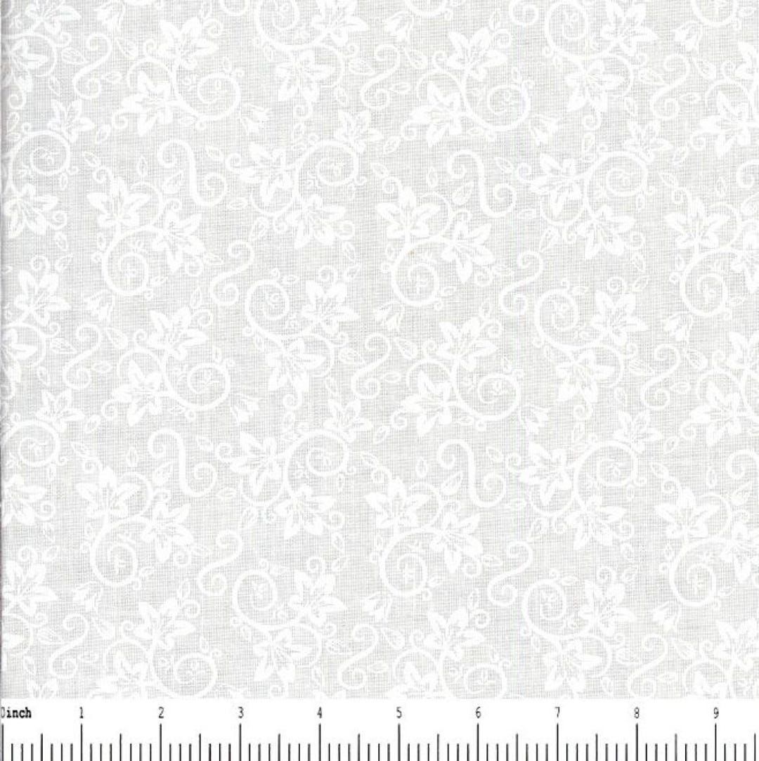 108-inch Extra Wide Quilt Backing Fabric by the Yard All Cotton White ...