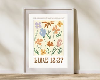 Scripture Art Print Digital Download Scripture Art Christian Prints ...