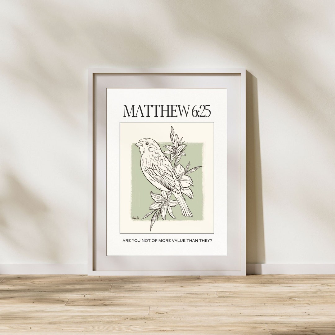 Scripture Art Print | Digital Download | Scripture Art | Neutral ...