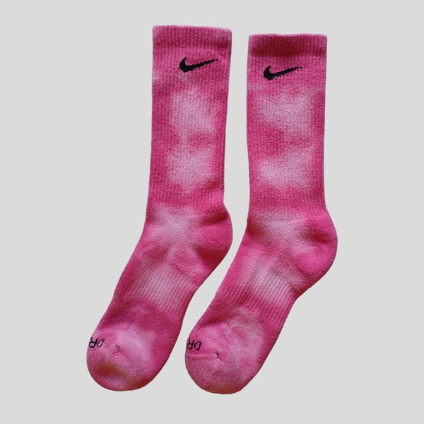 Hot Pink Cheer Socks - Etsy