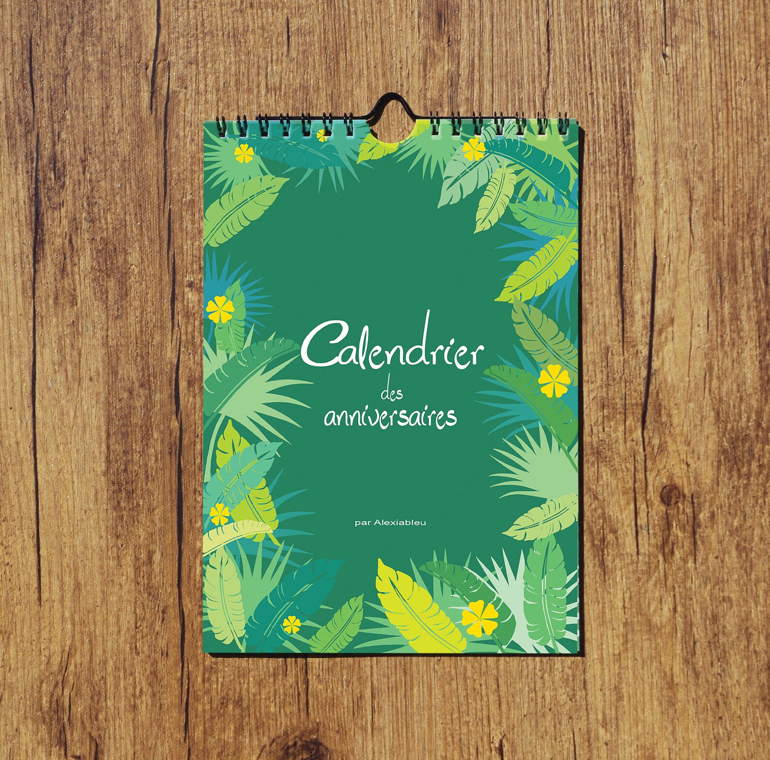 French Perpetual Calendar Birthday Calendar - Etsy