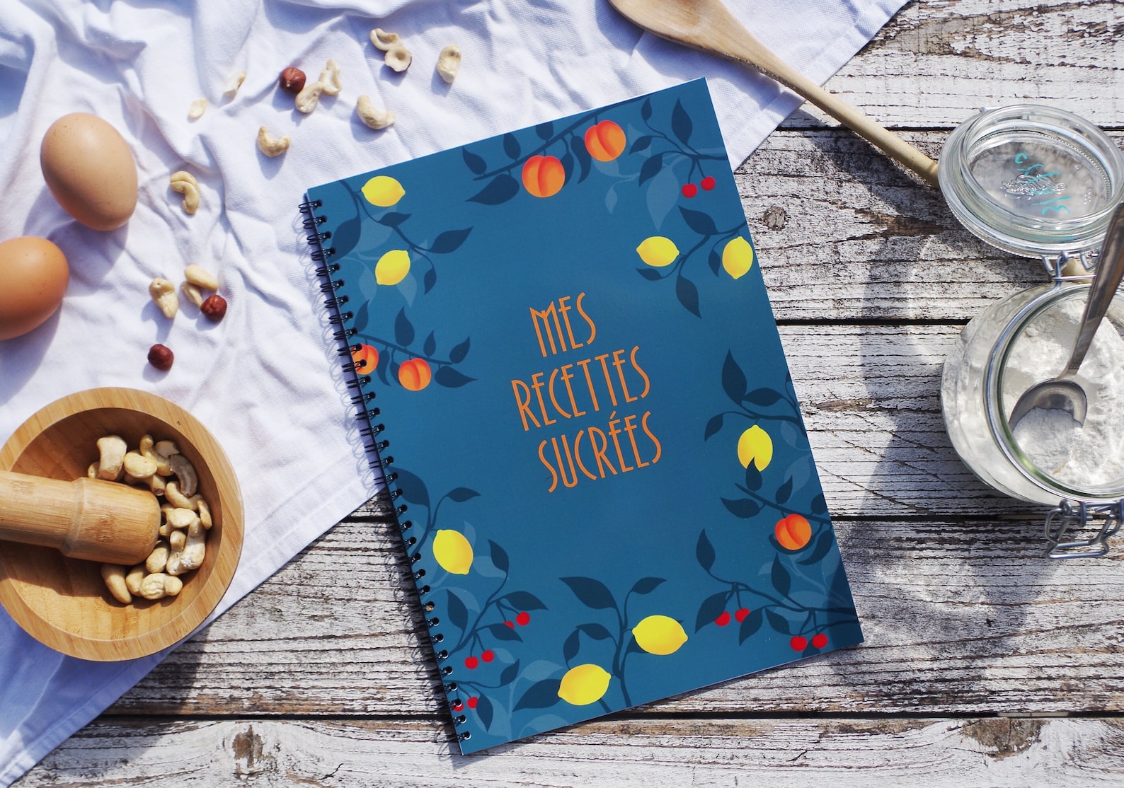 Cahier de recettes à compléter avec vos meilleures recettes - Etsy France