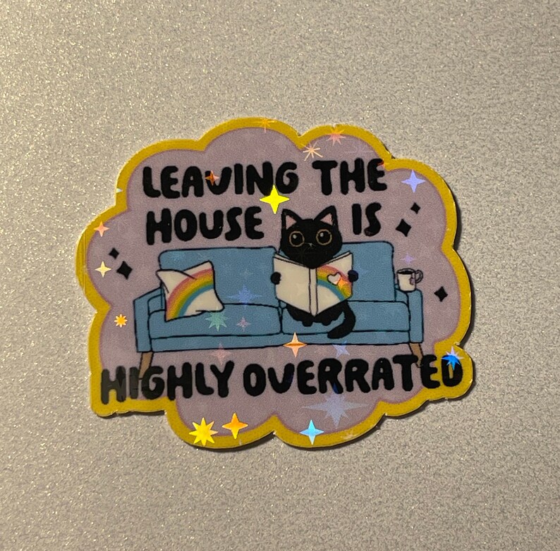 Leaving the House Sticker - Etsy
