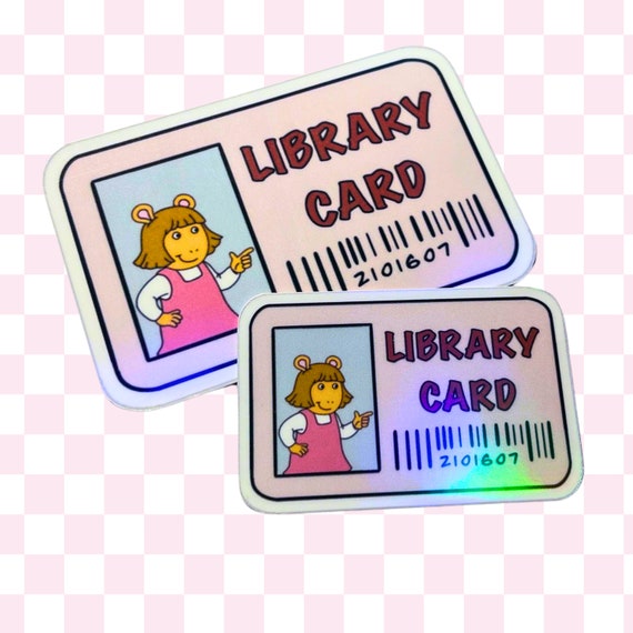 Tarjeta De Biblioteca Clipart