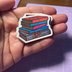 Book Stack ACOTAR Series Sticker - Etsy