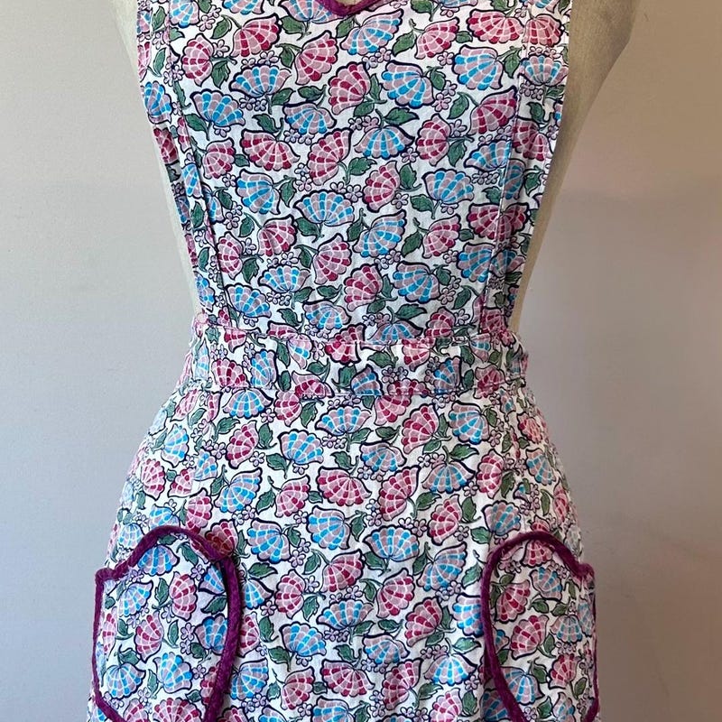 1940s Apron - Etsy UK