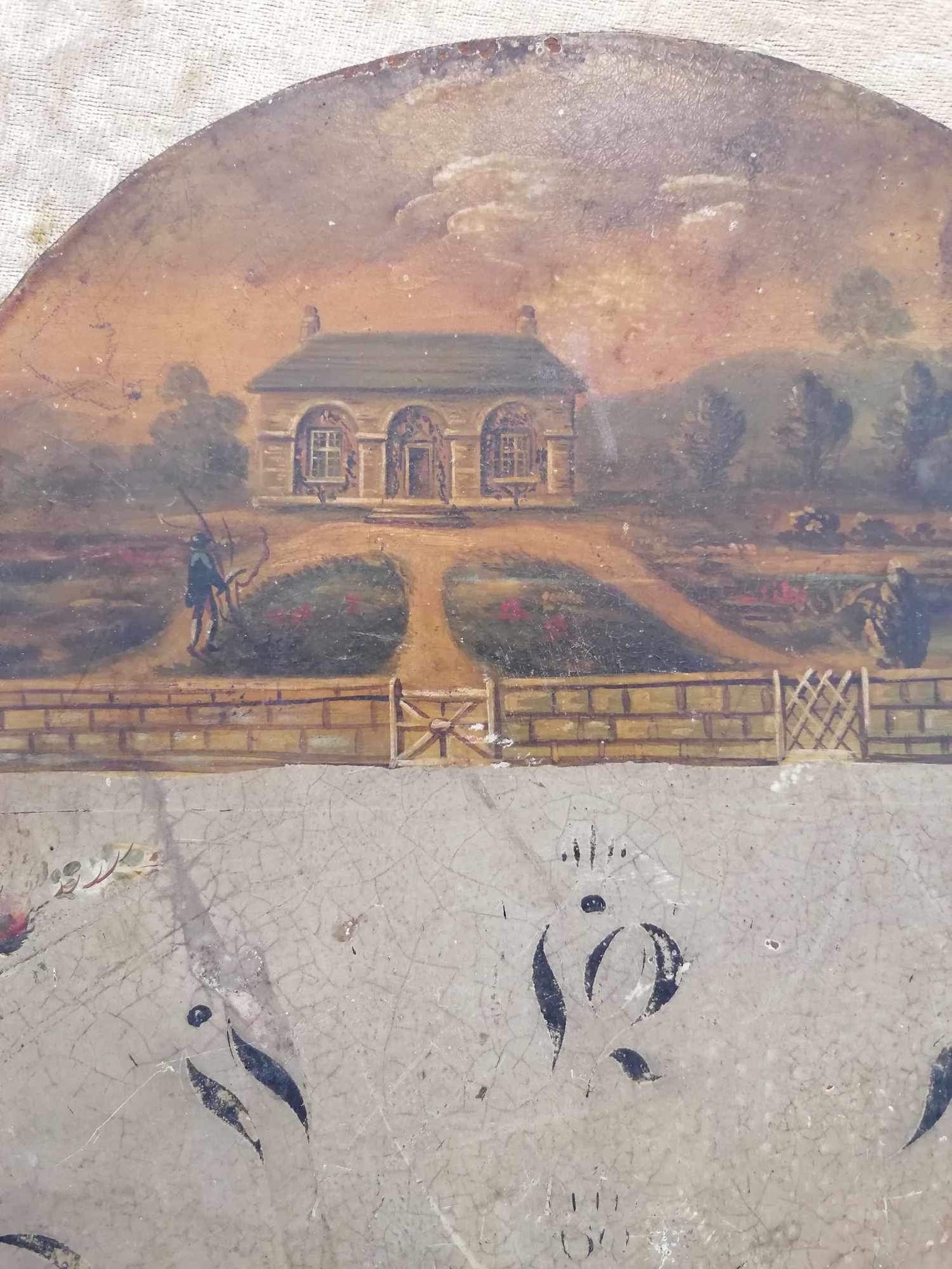 Antique Grandfather Hand Painted Clock Face - Etsy