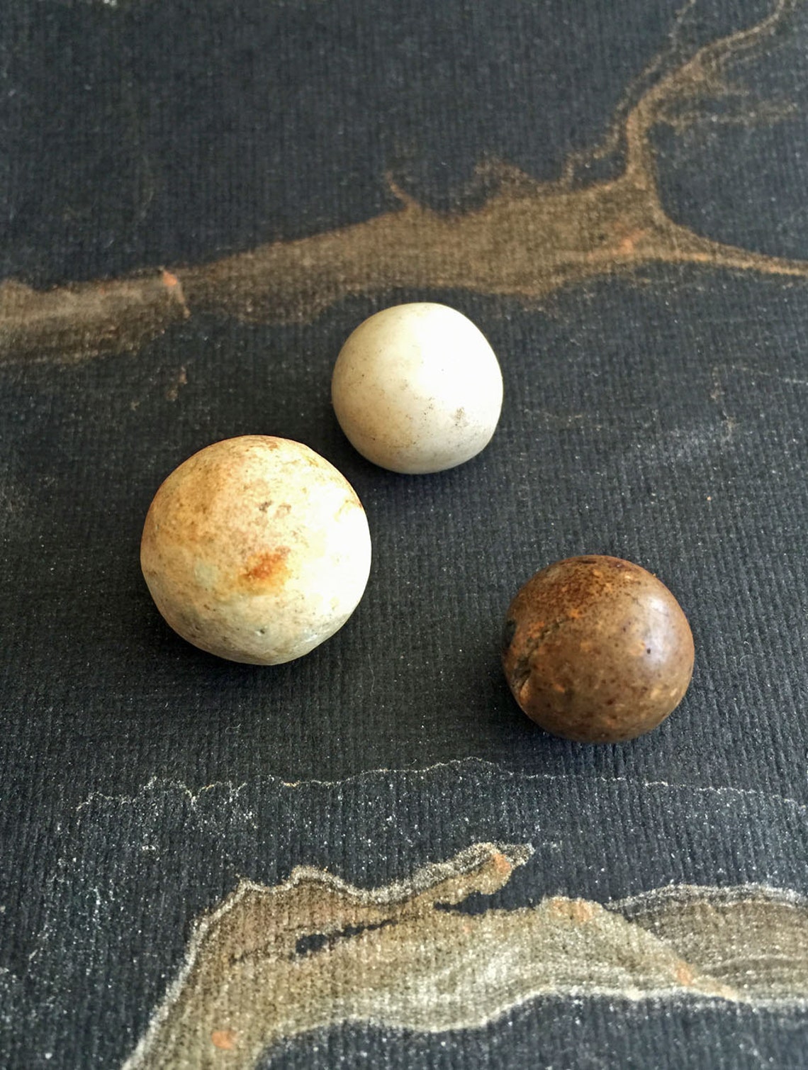 Antique Victorian Clay Marbles Game Toys 1800s - Etsy