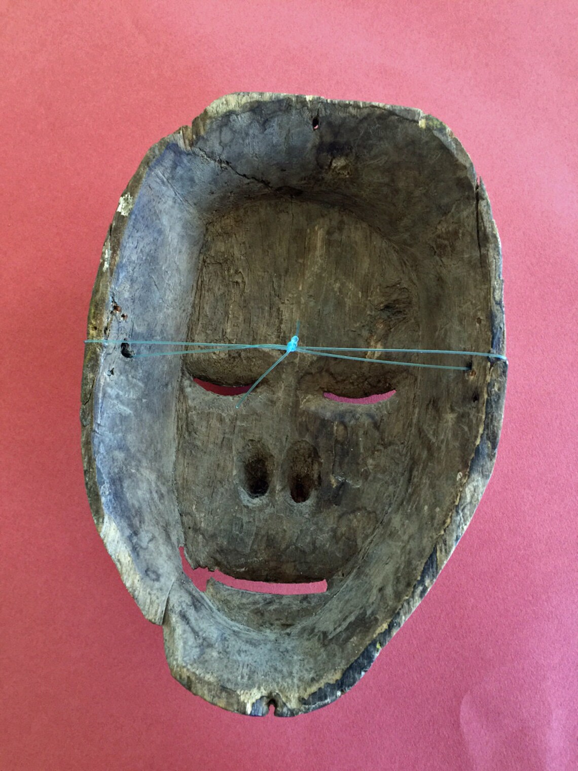 Antique Indonesian Mask, Vintage Wooden Mask - Etsy