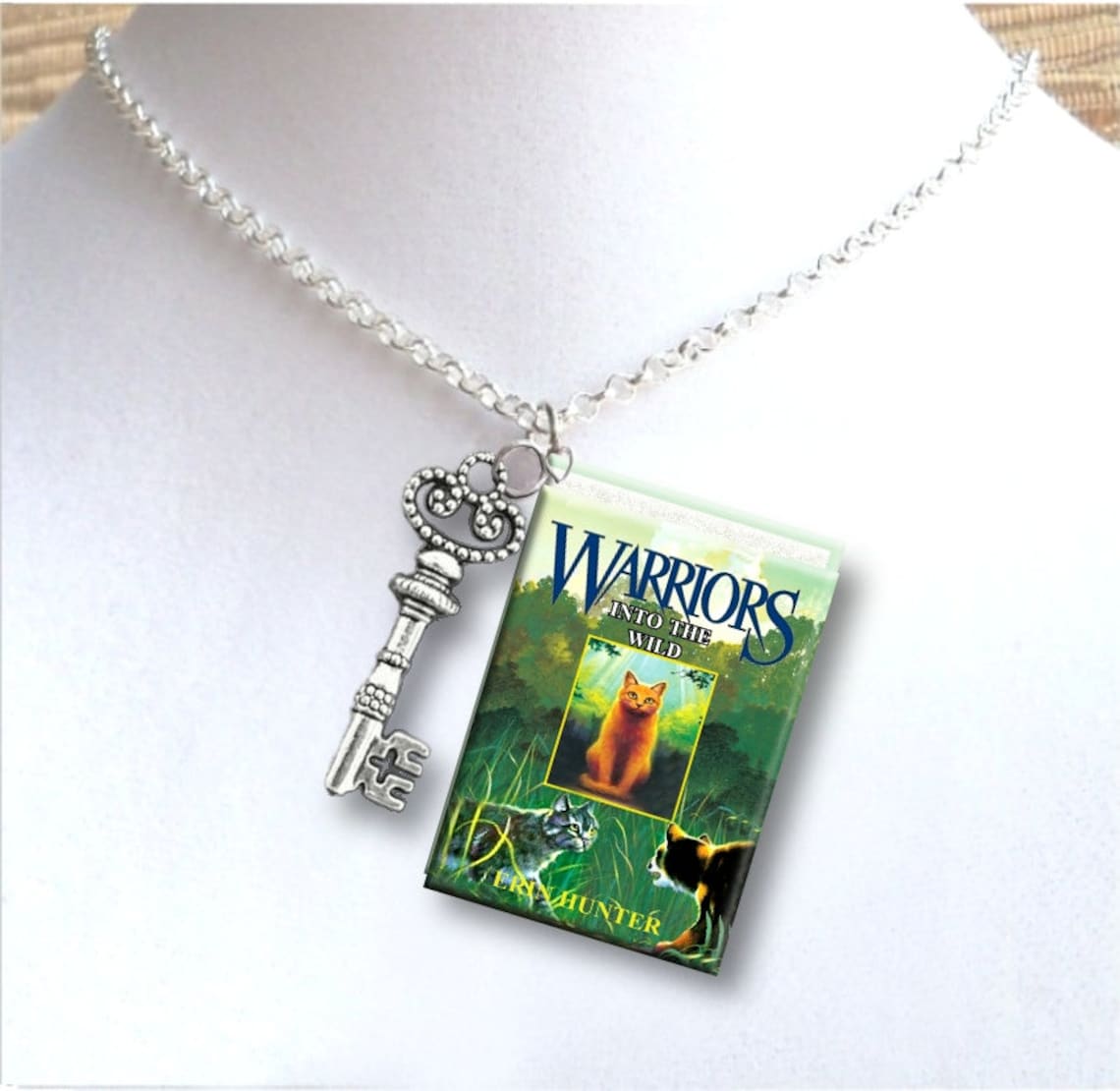 Warriors With Your Choice of Charm Miniature Book Necklace - Etsy